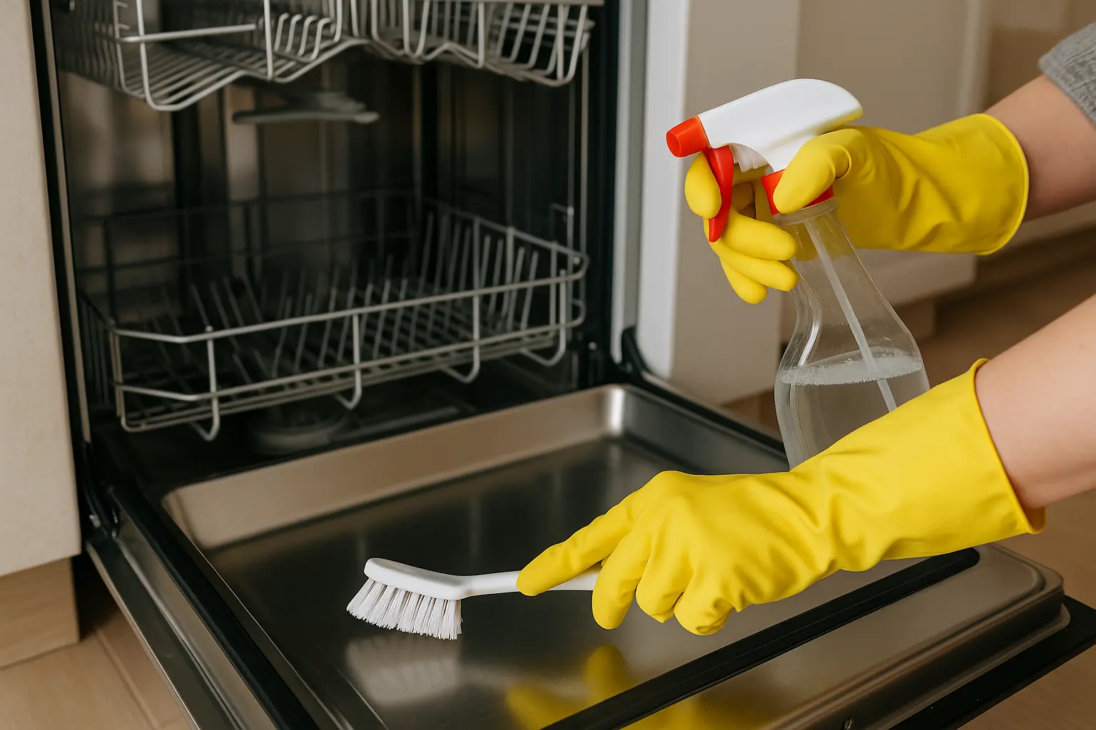 How To Get Rid Of Pink Mold In Dishwasher | Roochii Cleaning