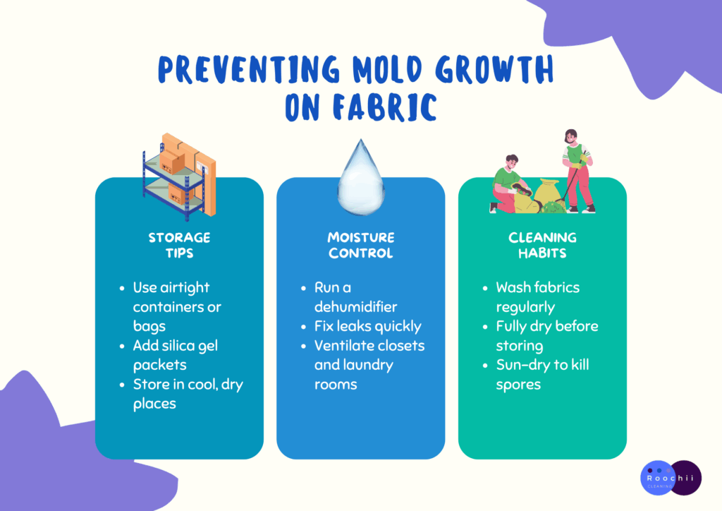 How To Get Rid Of Mold On Fabric | Roochii Cleaning